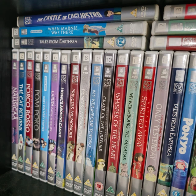 STUDIO GHIBLI FILMS 1 - 22 + Extra Movies | Used DVDs | Classic Anime ...