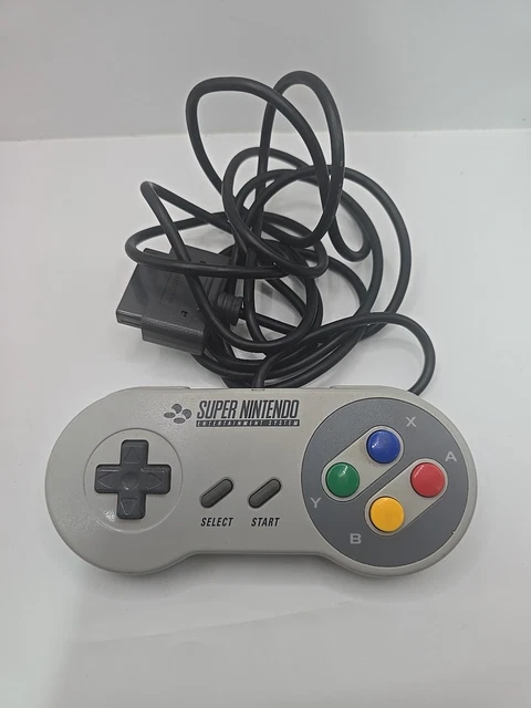 SUPER NINTENDO ENTERTAINMENT System (SNES) Official Wired Controller ...