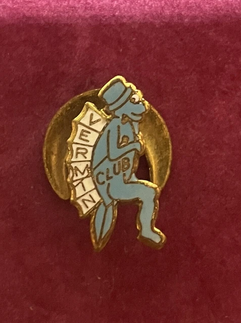 VERMIN CLUB ENAMEL Pin Badge 1940's Conservative Party Stamped J R ...