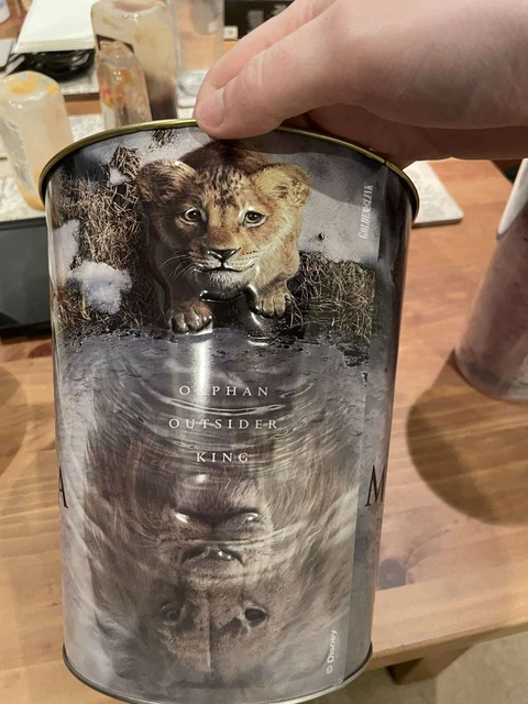 NEW DISNEY MUFASA The Lion King - Odeon Popcorn bucket £25.00 - PicClick UK