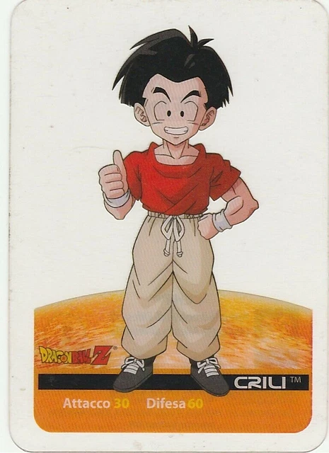 CARTES STRATIFIÉES DRAGON Ball Z Edibas série X-Metal CRILI N 2 EUR 1 ...