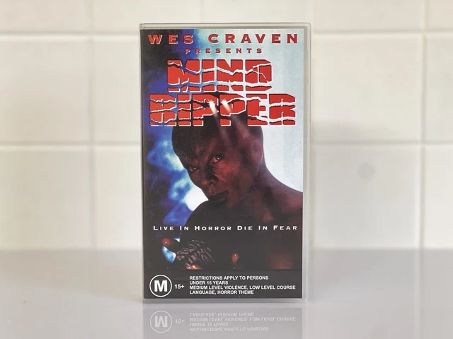 MIND RIPPER (1995) VHS Horror Sci-fi Wes Craven Small Box Very Good ...