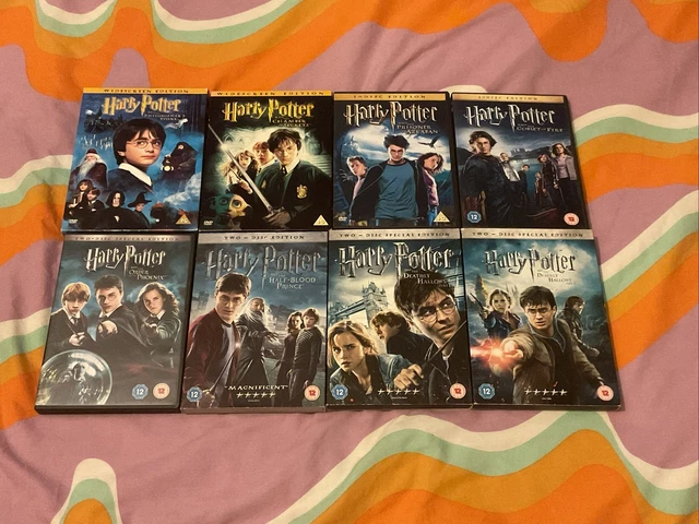 HARRY POTTER: THE Complete Movie Collection (All 8 Movies) DVDs (3) £12 ...