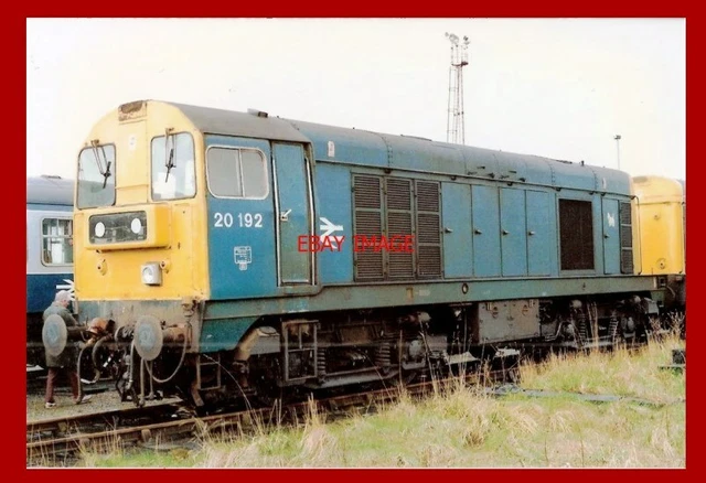 PHOTO BR Class 20 Loco No 20192 £1.45 - PicClick UK