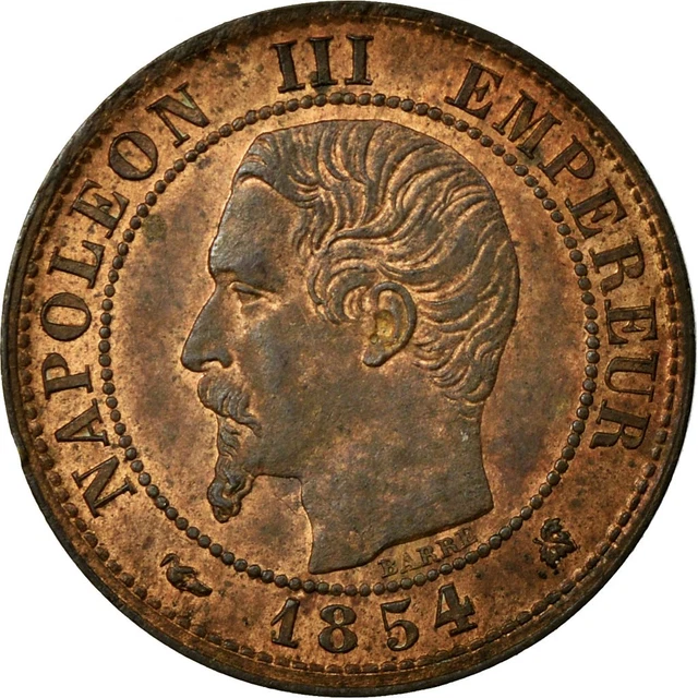 [#51066] COIN, FRANCE, Napoleon III, Napoléon III, Centime, 1854 ...