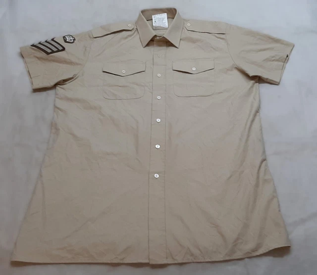 STAFF SERGEANT SHIRT Short Sleeve FAD British Army No2 Dress Uniform ...