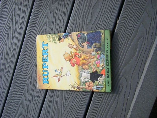 VINTAGE 1972 RUPERT The Bear Daily Express Annual, Fair £4.00 - PicClick UK
