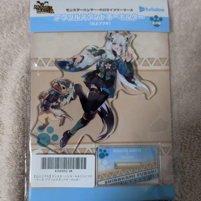 CAPCOM LIMITED HOLOLIVE x Monster Hunter Shirakami Fubuki Acrylic Stand ...