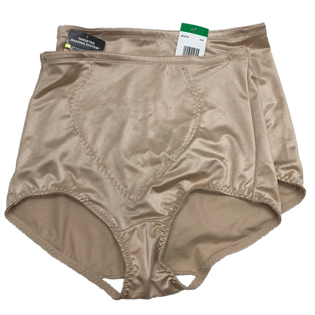 BALI WOMEN SMOOTHERS Firm Control Brief with Tummy Panel Size L DFX710 ...