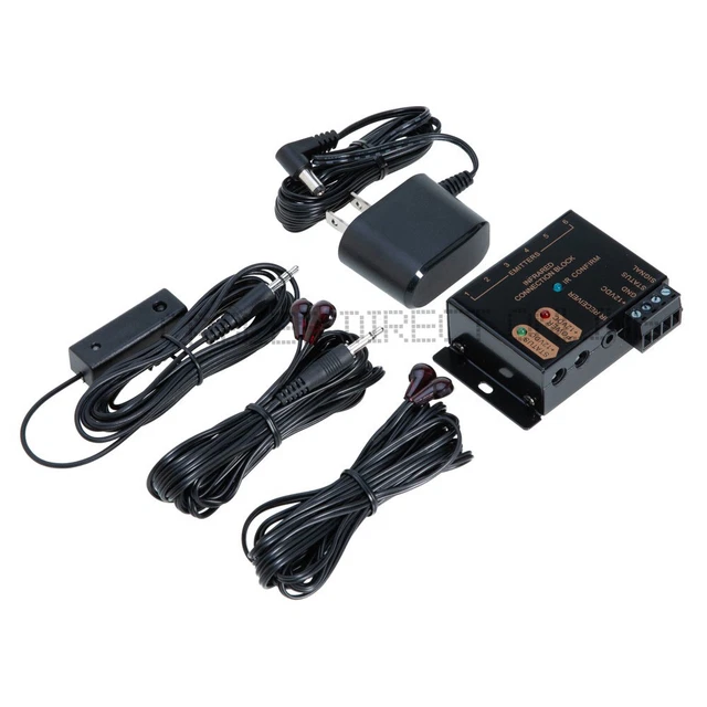 INFRARED REMOTE CONTROL Repeater Hidden IR Extender Emitter Receiver ...