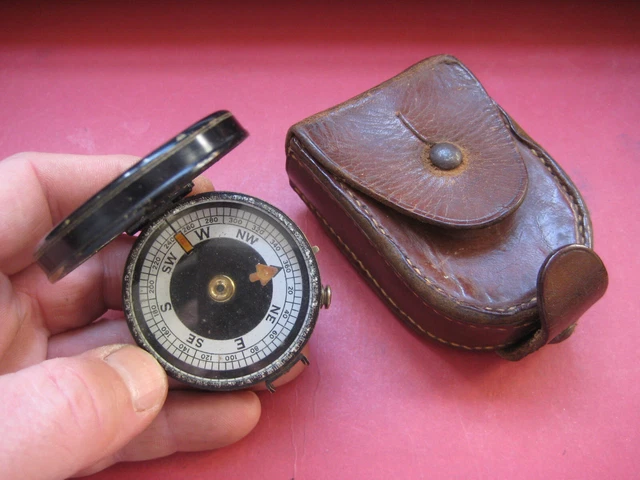 Ww1 British Military Compass Leather Case Short And Mason Ltd London £9000 Picclick Uk