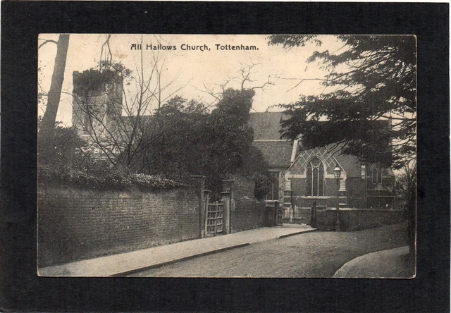 ALL HALLOWS CHURCH, TOTTENHAM, London, England. Publ:- Jones Bros. p/u ...