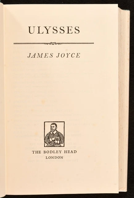 1960 ULYSSES BY James Joyce New Edition with Later Film Dust Wrapper EUR 230,70 - PicClick IT