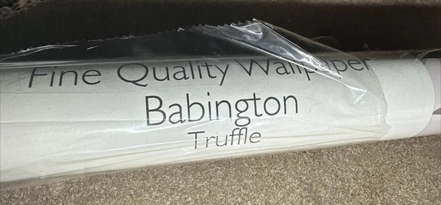 LAURA ASHLEY HOME Babington Truffle Wallpaper 1 Roll RARE £31.89 ...