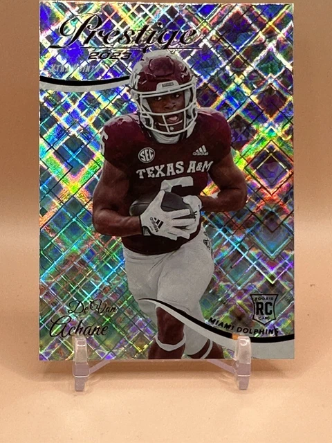 2023 PRESTIGE « Xtra Points-Diamond » Devon Achane Rc comme neuf Miami ...