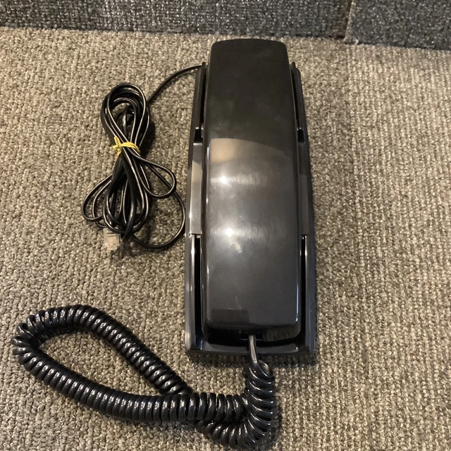 VINTAGE GENERAL ELECTRIC Push Button Wall Desk Telephone Black 2 ...