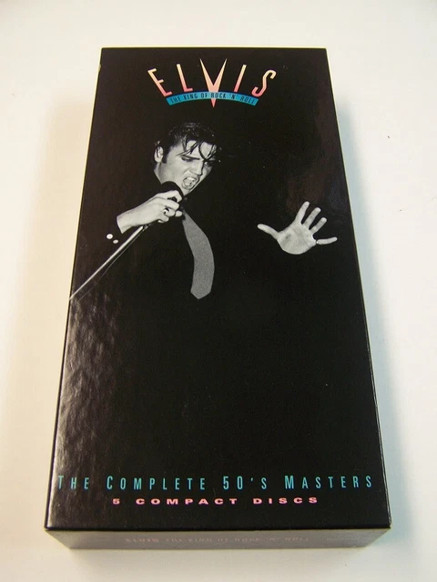 ELVIS PRESLEY 5CD Box Set "THE COMPLETE 50'S MASTERS" 141 Songs ...