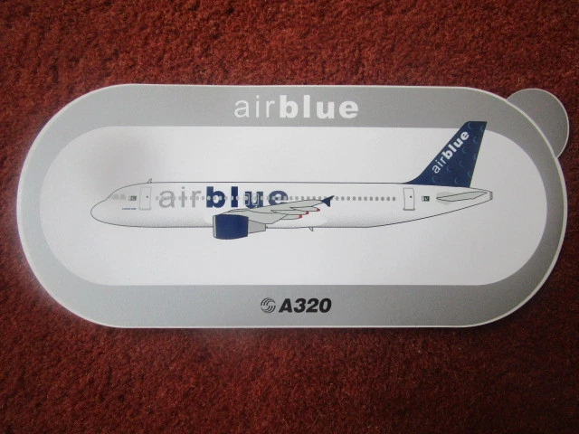 STICKER STICKER AIRBUS A320 Air Blue Airline Pakistan £3.04 - PicClick UK