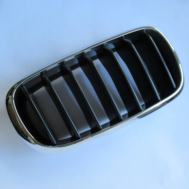 GENUINE BMW F15 X5 Front Grille RIGHT Chrome Black 7294486 51137294486 ...