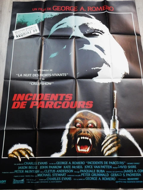 INCIDENTS DE PARCOURS Affiche ORIGINALE Poster 120/160 47/63 1988 G. A. Romero EUR 29,00 ...