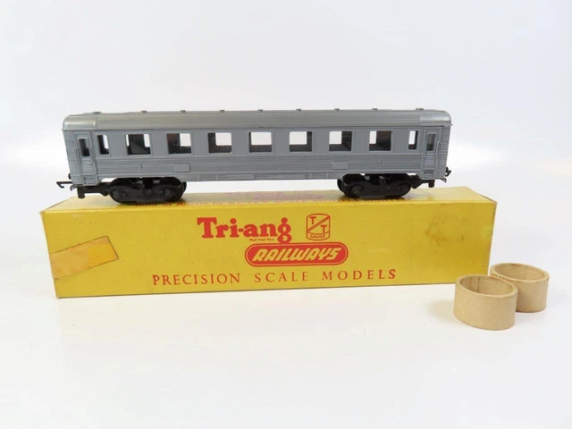 TRI-ANG RAILWAYS TT T.580 Continental Passenger Coach, TT, 99%MIB! £225 ...