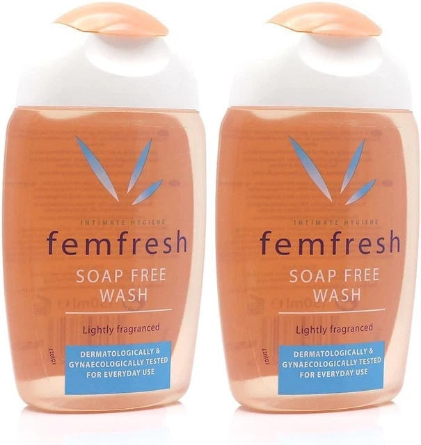 2X FEMFRESH DAILY Intimate Hygiene Wash Soap Free 150ml Lightly ...