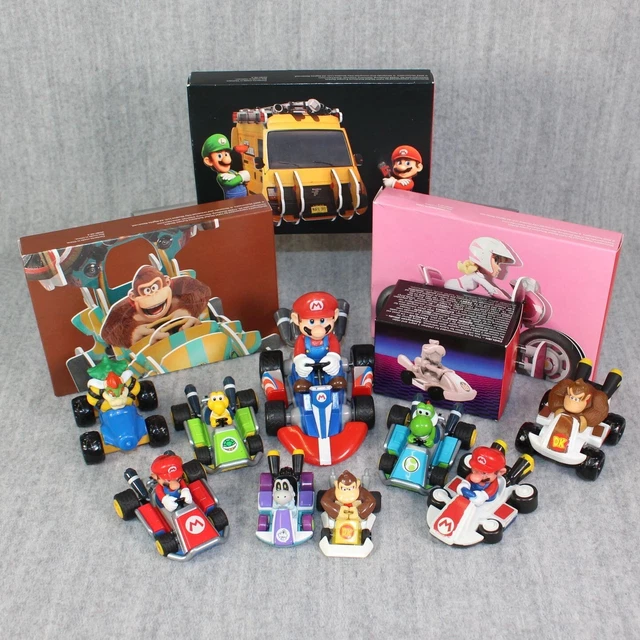 NINTENDO MARIO KART Racers | Hot Wheels | McDonalds Vehicle Super Mario ...