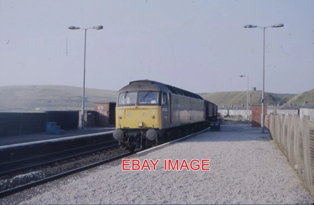 ORIGINAL 35MM SLIDE CLASS 47 LOCO NO 47343 AT PARTON 7/90 £3.50 ...