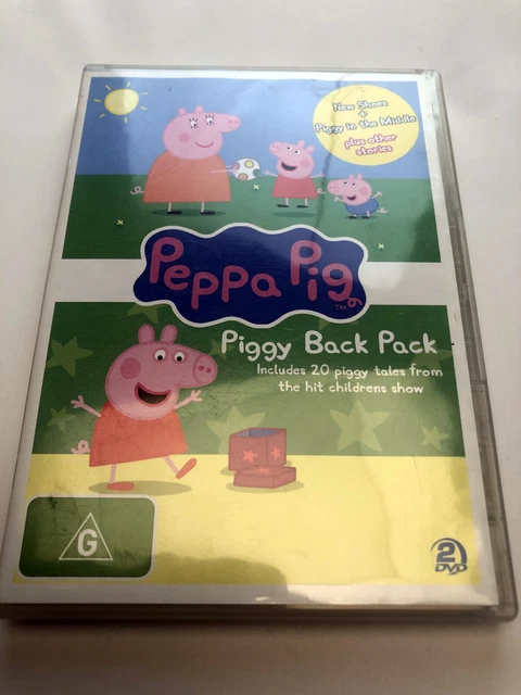 PEPPA PIG-PIGGY BACK Pack : Collection 2 (Box Set, DVD, 2004) PAL ...