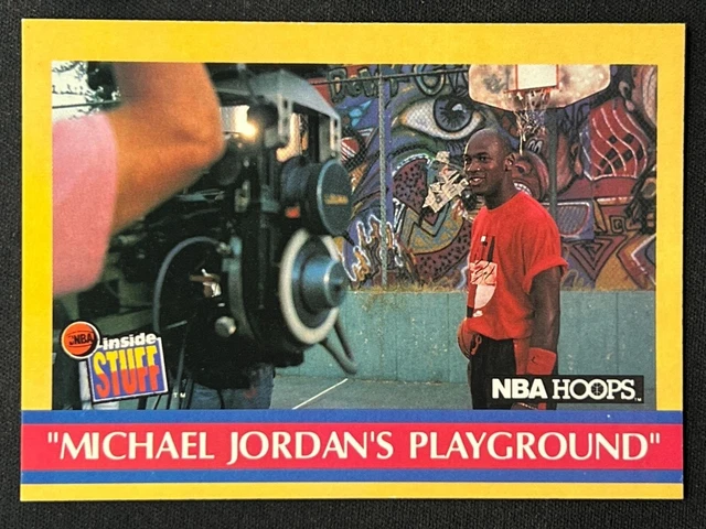 MICHAEL JORDAN 1990-91 NBA cerceaux Inside Stuff Base #382 | Bulls EUR ...