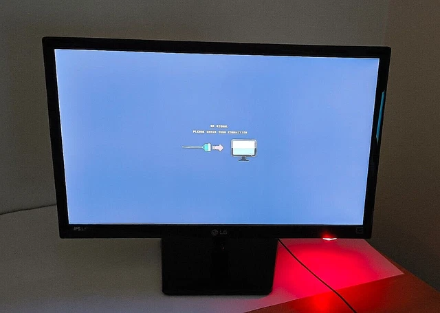 LG FLATRON IPS234 23 inch monitor, Stand and AC adapter. input HDMI/DVI ...