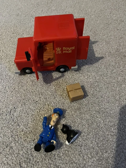 POSTMAN PAT VAN Toy With Jess The Cat £4.99 - PicClick UK