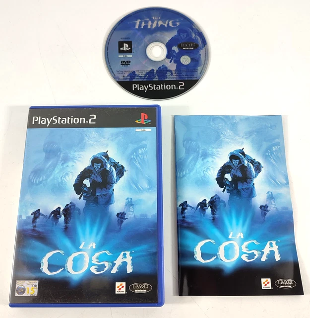 GAME PLAYSTATION 2 PS2 Italian the Thing Playable Vo French Version And ...