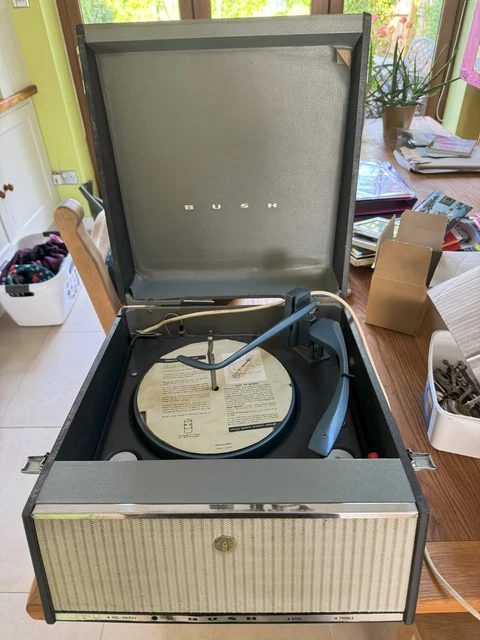 WORKING VINTAGE 1960'S Bush Monarch SRP.31D Vinyl Record Player ...