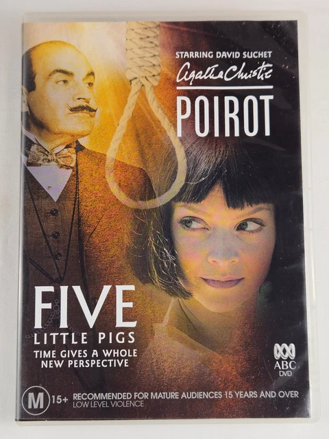 AGATHA CHRISTIE POIROT: Five Little Pigs DVD - Region 4 - VGC £5.65 ...