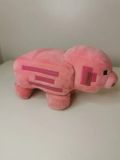 MINECRAFT PIG PLUSH Soft Toy Official Mattel £9.95 - PicClick UK