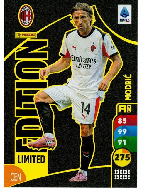 PANINI CALCIATORI ADRENALYN XL 2025-2026 LUKA MODRIC CARD LIMITED ...