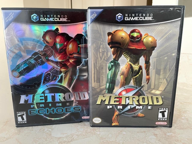METROID PRIME & Metroid Prime 2: Echoes Bundle (Nintendo GameCube, 2004 ...