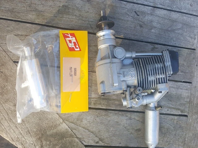 NICE OS 70 FS II four stroke engine with new ASP silencer FREE POST £ ...
