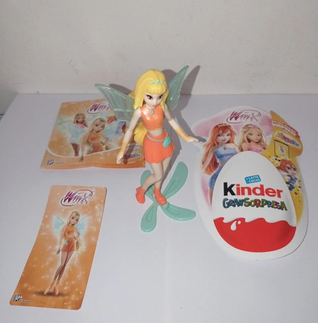KINDER GRAN SORPRESA Winx Club Pasqua 2023 Figure EUR 8,50 - PicClick IT
