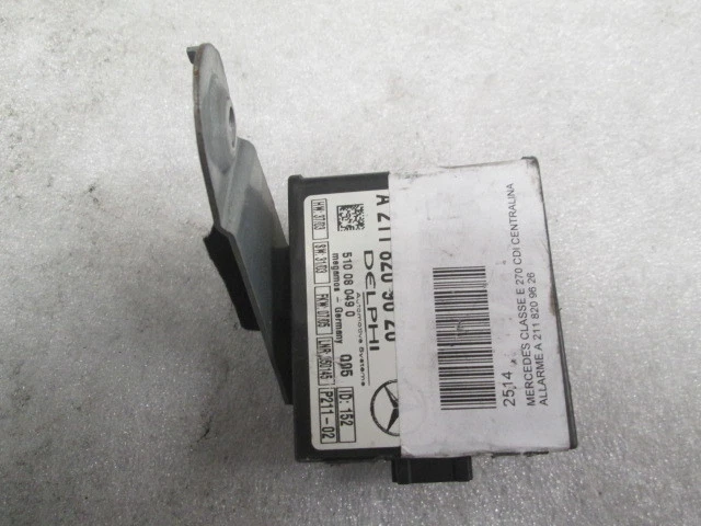 MERCEDES (MODÈLE W211) Classe Et 270 CDI ECU Alarme A 211 820 96 26 EUR ...