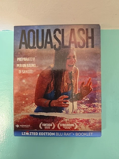 AQUASLASH LIMITED EDITION BLU-RAY + BOOKLET- Nuovo Mai Usato Immacolato!! EUR 20,00 - PicClick IT