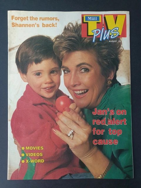 TV PLUS VINTAGE South Australian Magazine August 22, 1993 $9.89 ...