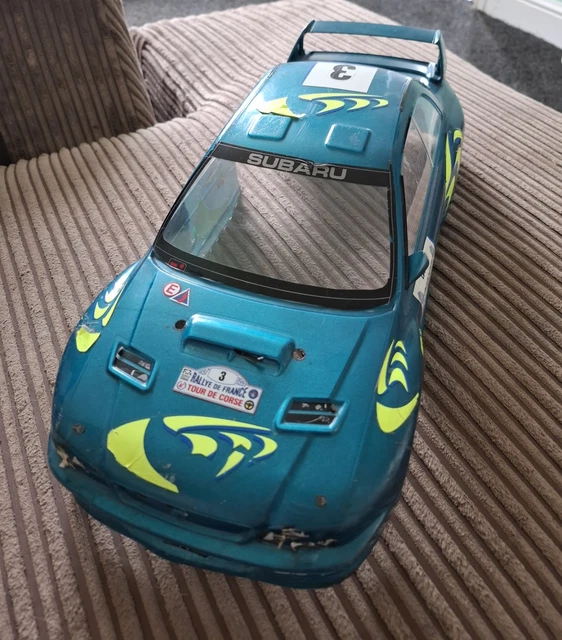 1/10 SCALE RC radio-controlled car body modeled after the Subaru ...