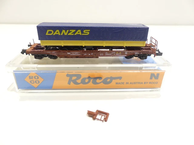 ROCO N 25153 Taschenwagen mit Auflieger Danzas der FS in EVP NG706 EUR ...