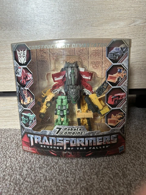 TRANSFORMERS REVENGE OF the Fallen Constructicon Devastator Legends ...