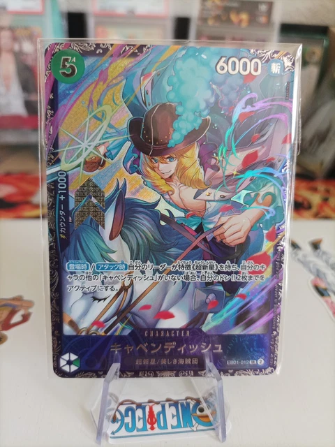 CARTE ONE PIECE Cavendish Flagship Battle Prize EB01-012 EUR 160,00 ...