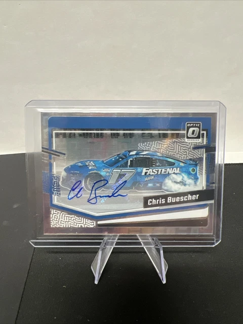 2024 DONRUSS RACING Chris Buescher signatures optiques auto Pandora ...