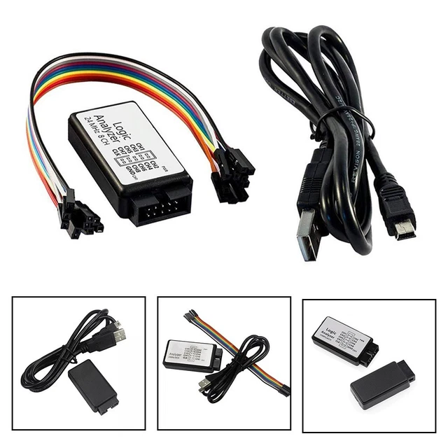 PORTABLE LOGIC ANALYZER Device with Cable Suitable for Electronics ...