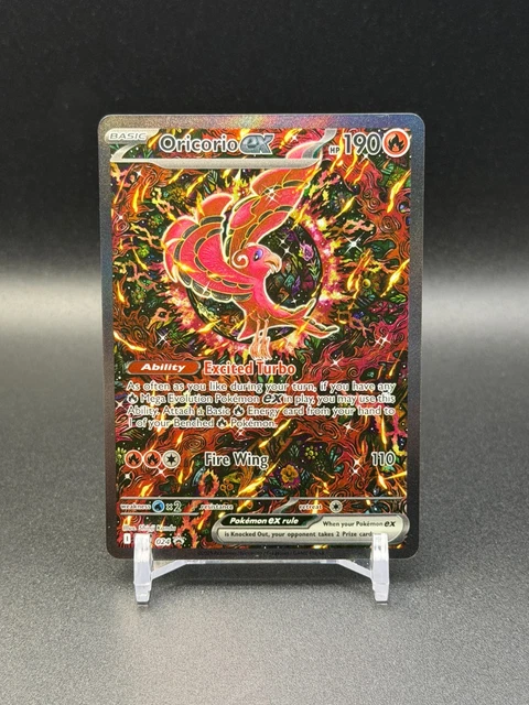 POKÉMON ORICORIO EX MEP EN 024 Black Star Promo .. £10.65 - PicClick UK